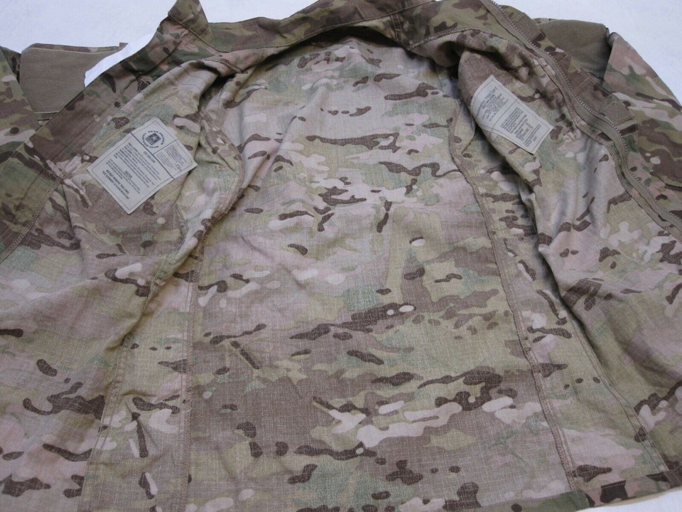 NEW ARMY OCP COMBAT UNIFORM COAT ORIGINAL MULTICAM TOP FR JACKET FLAME ...