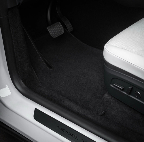 Like New - Genuine OEM 2026 Tesla Model Y Juniper Carpeted Floor Mats ...