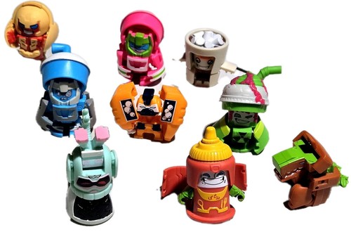 LOT Transformers Botbots Mini Figures Food Themed x 9 Pieces | eBay