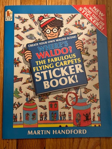 Wheres Waldo? The Fabulous Flying Carpet Sticker Book | eBay