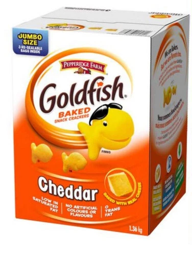 Goldfish Crackers Box Sizes
