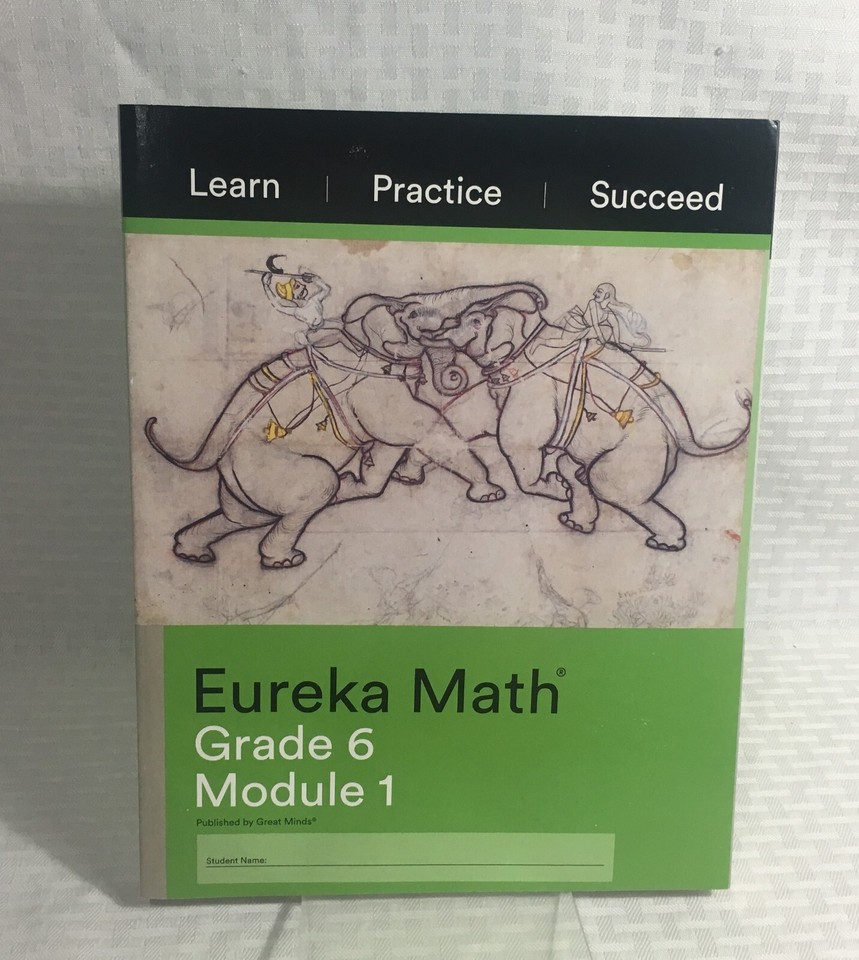 LOT OF 5 EUREKA MATH GRADE 6 / MODULES 1 - 5 / STUDENT WORKBOOKS / NEW ...