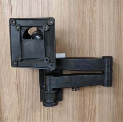 Caravan Motorhome Camper DOUBLE ARM TV Bracket & Wall Mount BLACK | eBay