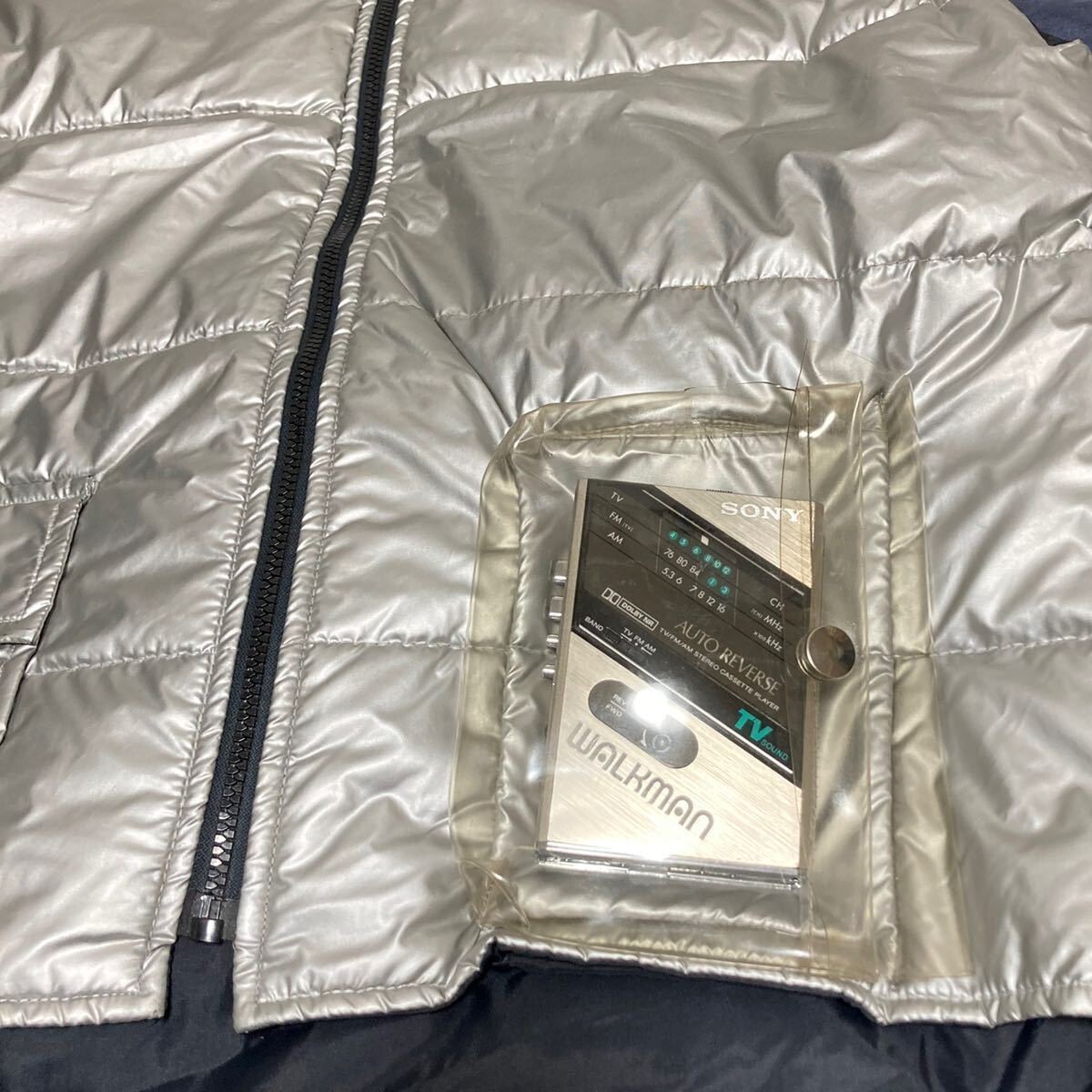 Sony Walkman Men's Down Vest TPS-L2 Cassette 1980s Vintage Size M | eBay