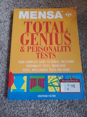 Mensa Total Genius & Personality Tests: Your Complete Guide to Genius ...