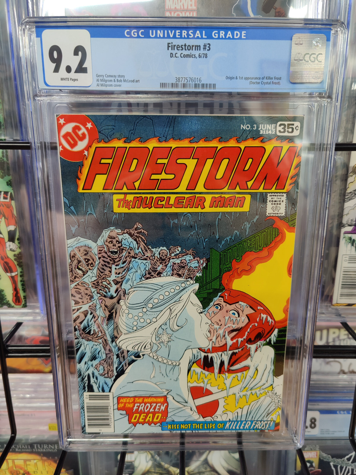 FIRESTORM #3 (1978) - CGC GRADE 9.2 - DC ORIGIN 1ST APPEARANCE CRYSTAL ...