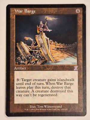 War Barge - Time Spiral - Magic the Gathering MTG Nice! | eBay