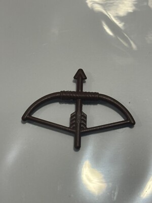 Lego New Reddish Brown Minifigure Weapon Bow Longbow w/ Arrow Drawn ...