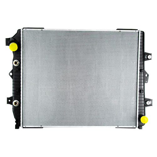 Aluminum 2 Row Radiator For 2011-2016 Chevy Silverado GMC Sierra 2500 ...