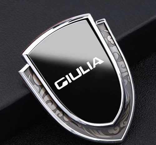 For Alfa Romeo Giulia Car Window Rear Trunk Side Emblem Sticker Badge ...
