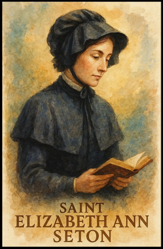 Saint Elizabeth Ann Seton Portrait For Wall Display Poster | eBay