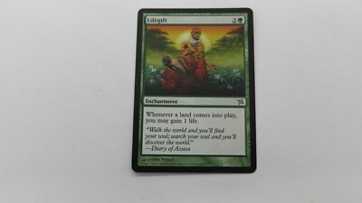 LIFEGIFT BETRAYERS OF KAMIGAWA ENCHANTMENT MTG Magic The Gathering NM ...