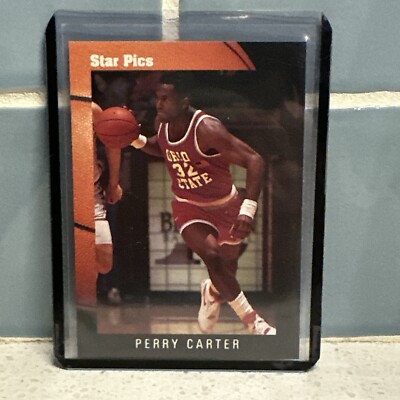 1991 Star Pics - Basketball #55 Perry Carter - Ohio State Buckeyes ...