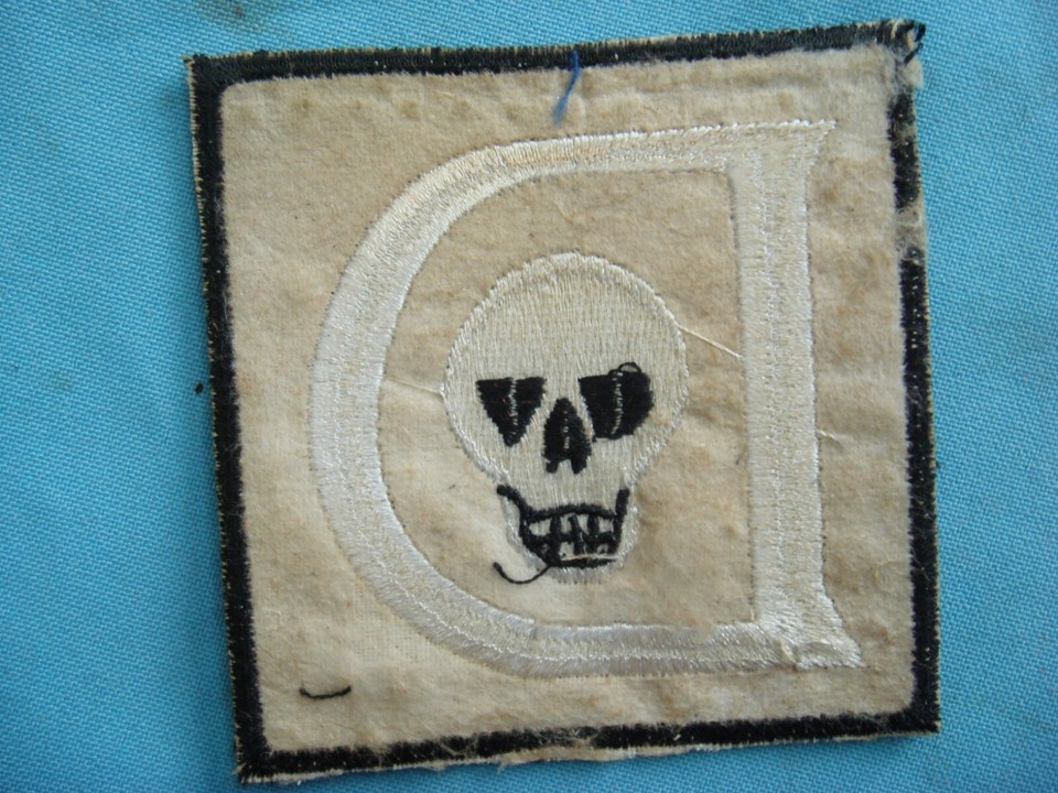 VIETNAM WAR PATCH, US SPECIAL FORCES DEATH CARD " D " SKULL | eBay
