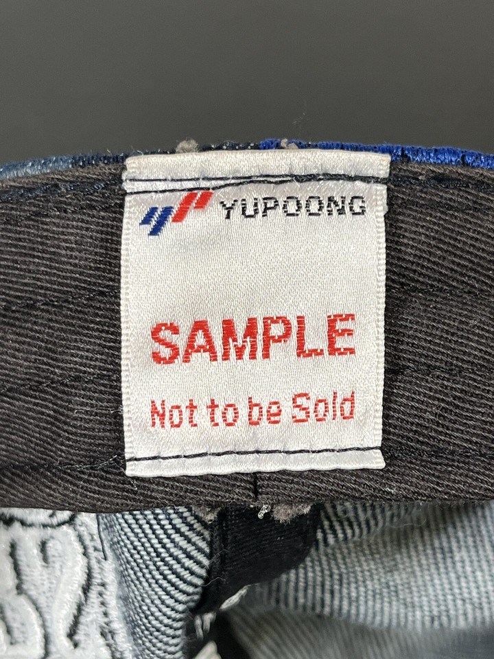 Vtg Yupoong UNK SAMPLE NBA Teams Hat Cap Lakers Celtics Nuggets 76ers ...