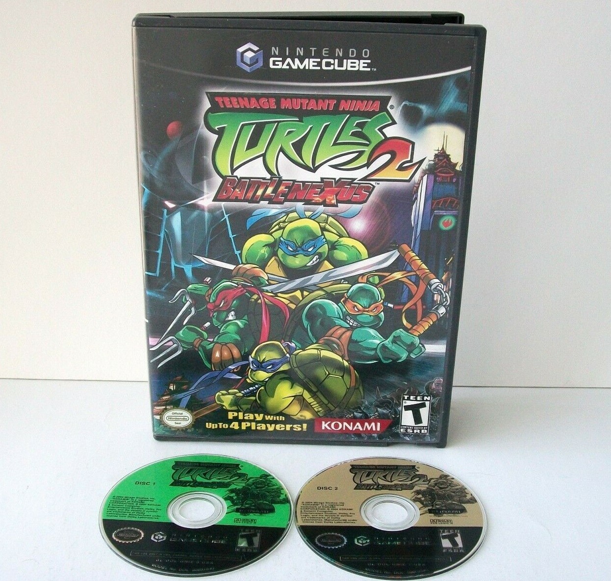 TMNT 2 Battle Nexus GameCube OUT OF STOCK 83717400196| eBay
