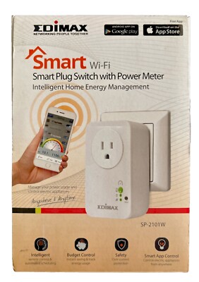 Edimax Smart Wi-Fi SP-2101W Smart Plug Intelligente Home Energy ...