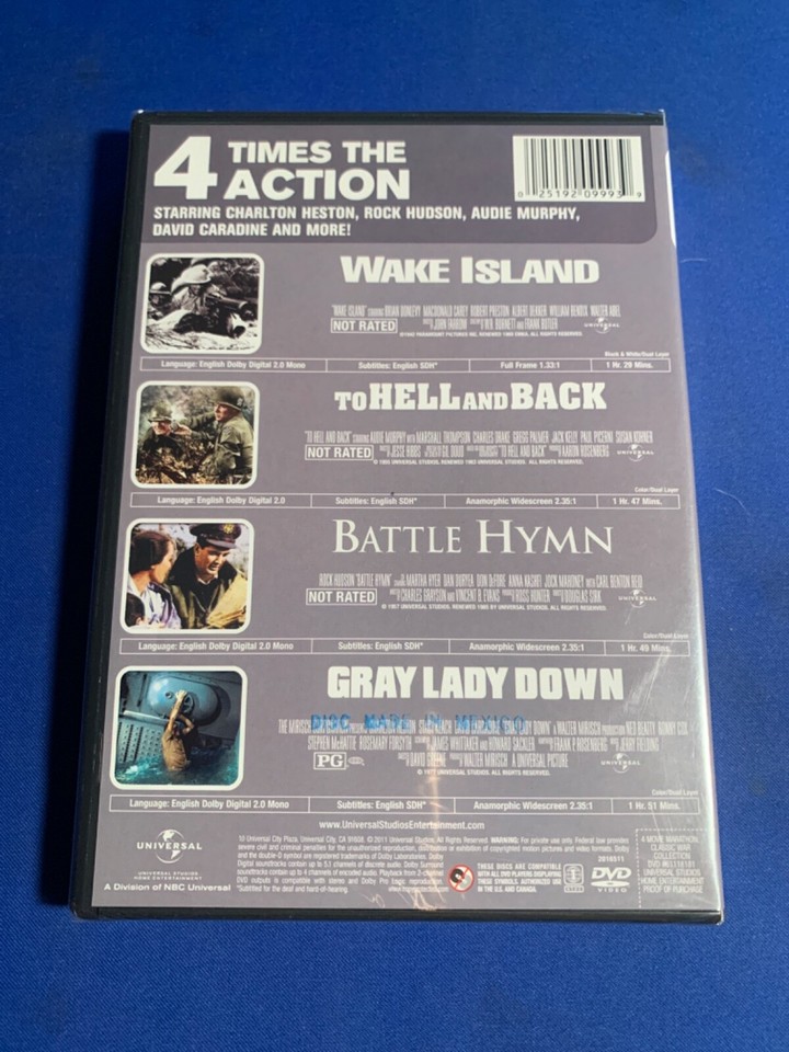 4-Movie Classic War Collection (DVD) ……….BRAND NEW & SEALED! | eBay