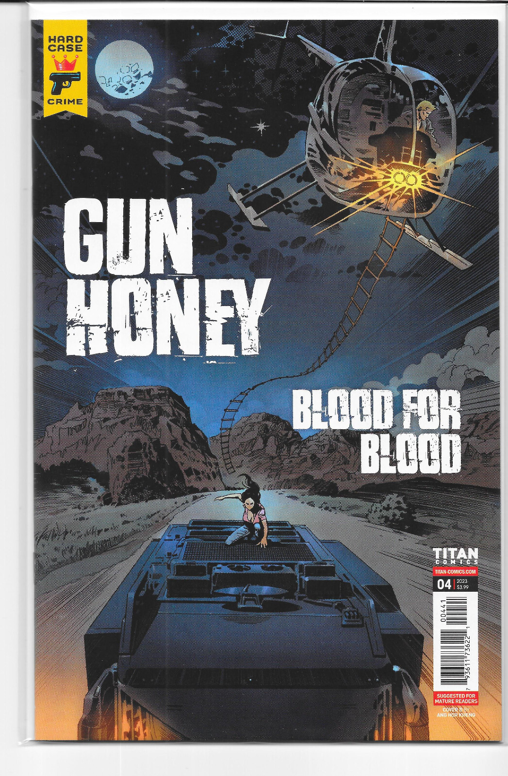 Gun Honey Blood For Blood #4 D Ang Hor Kheng Variant 1st Print NM/NM+ ...