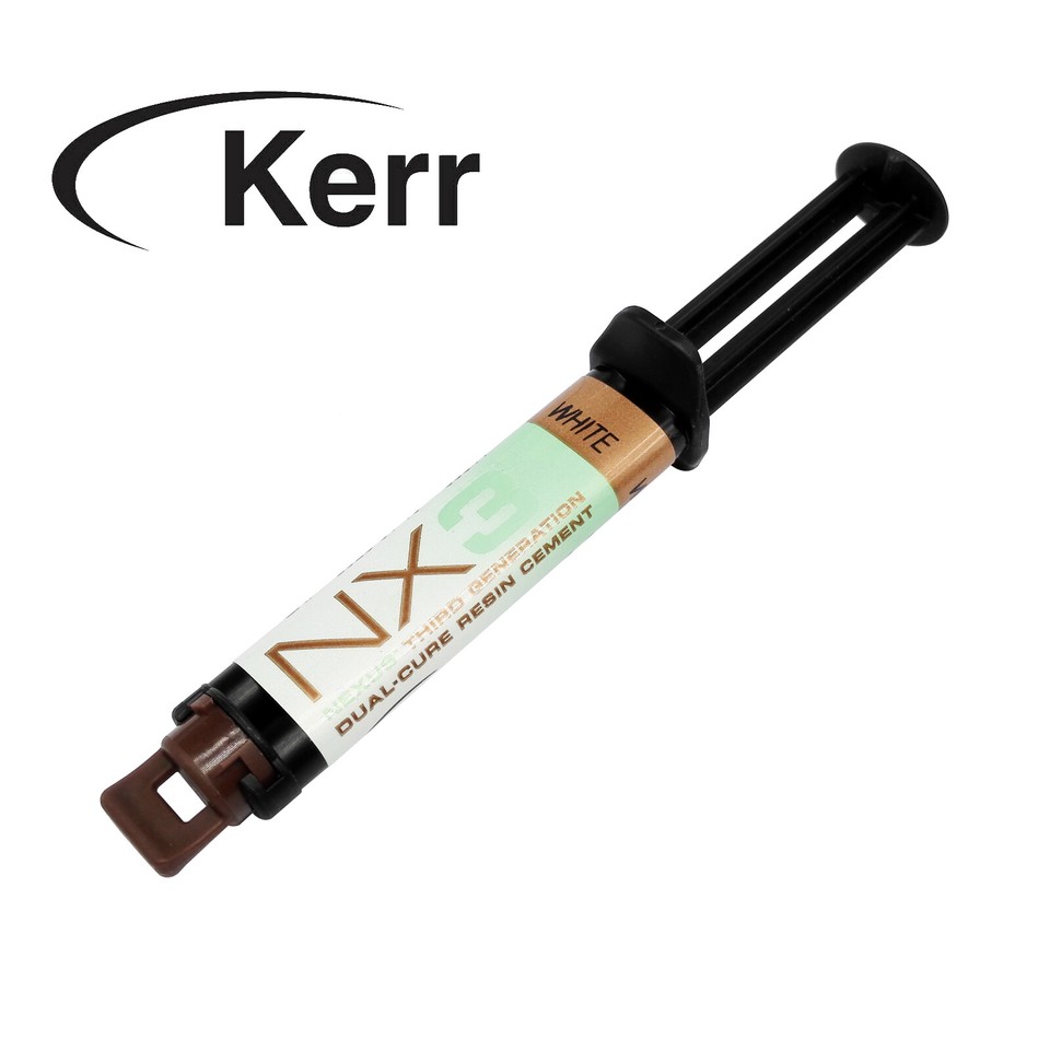 Kerr NX3 Resin Cement Dental Adhesive Dual Cure Composite Automix ...
