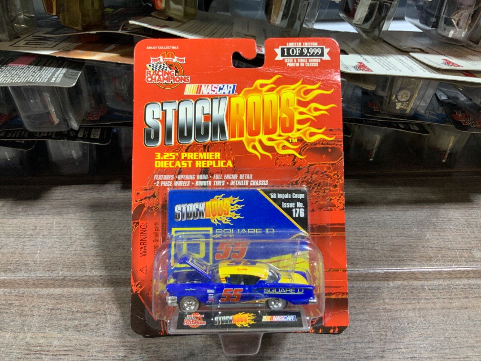 RACING CHAMPIONS STOCK RODS '58 CHEVY IMPALA COUPE | eBay