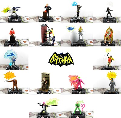 CUR BATMAN CLASSIC TV Series HeroClix Set ~ dynamic duo joker penguin ...