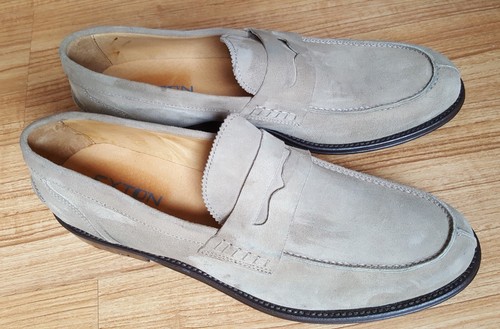 Exton Shoes Made in Italy Penny Loafers Leather 45 New | eBay