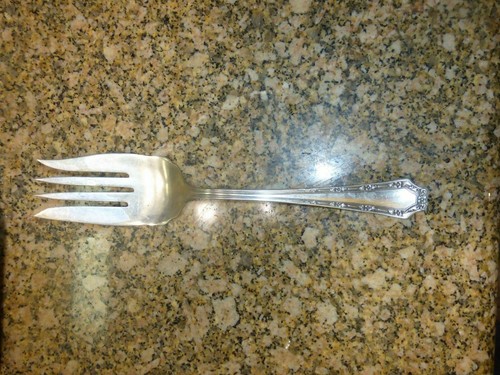 * Fairfield Silver Plate VTG Meat Fork, BUTTER KNIFE & SOUP SPOON ...