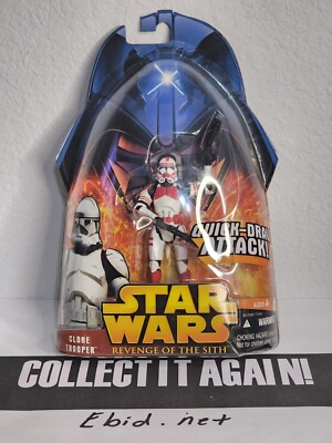 Star Wars 2005 RotS #06 Shock Trooper Quick Draw Attack #9-1 | eBay