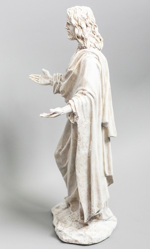 Jesus Christ Statue Christian Decor Holy Father Sculpture Religious God ...