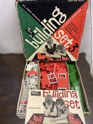 Airfix Building Set 3 Vintage Retro Construction Toys In Box Building ...
