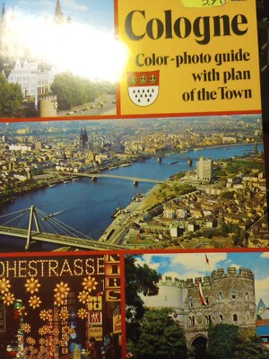 Cologne Color-photo guide with plan of the town Paperback Q6 | eBay