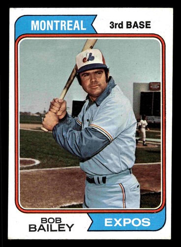 1974 Topps Bob Bailey #97 - Montreal Expos | eBay