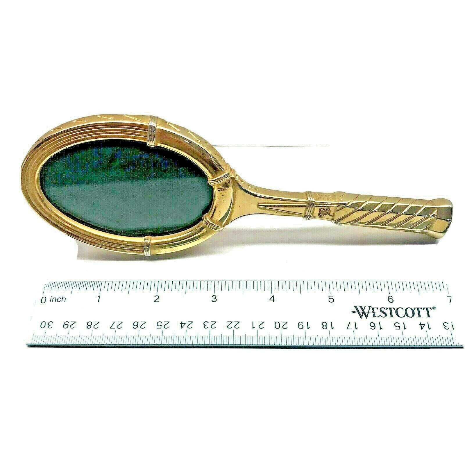 Brass Tennis Racquet Racket Picture Frame Made in Italy | eBay