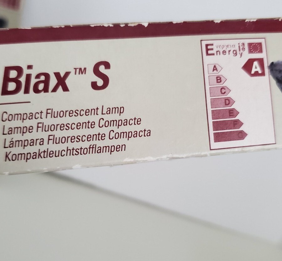 GE BIAX-S 13 WATTS LOT OF 3 Compact Fluorescent Lamp F13BX/SPX27/827 | eBay