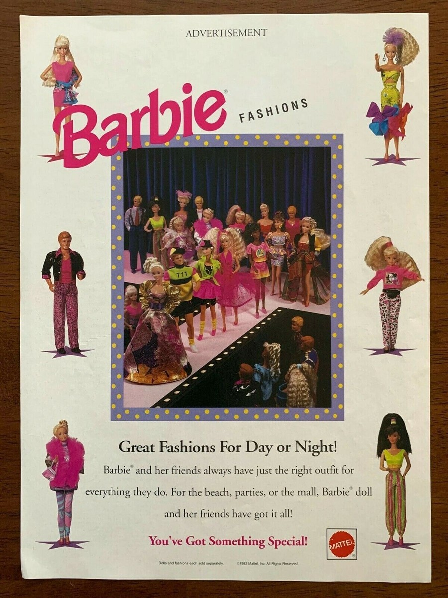 Vintage Barbie Ad