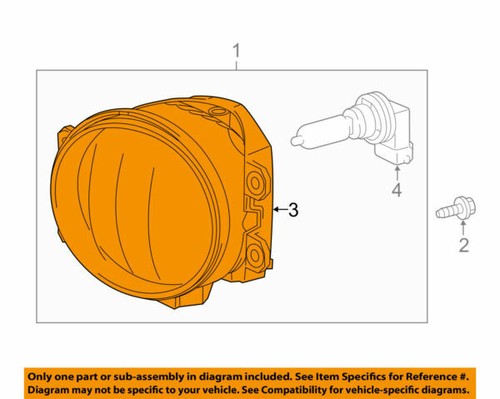 81211-12230 Toyota Lamp unit, fog lamp, rh 8121112230, New Genuine OEM ...
