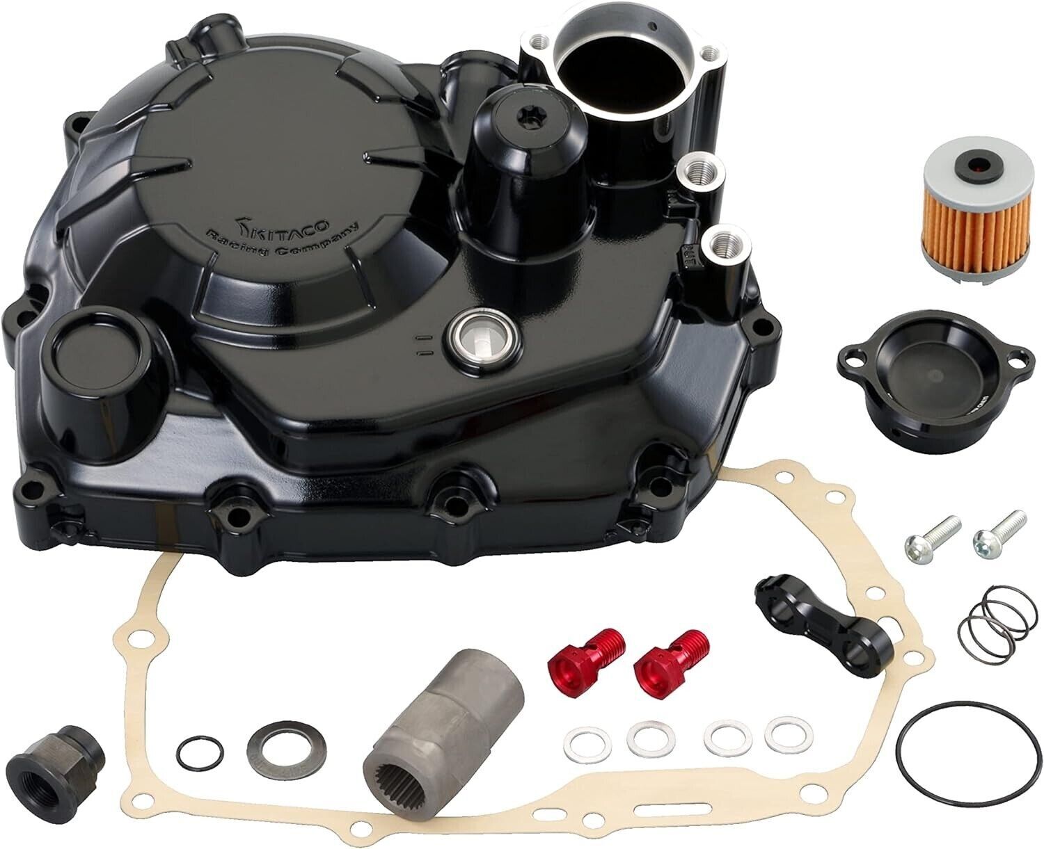 KITACO Clutch Cover Kit Black Monkey 125 (JB02) Grom (JC61/JC75) 307 ...