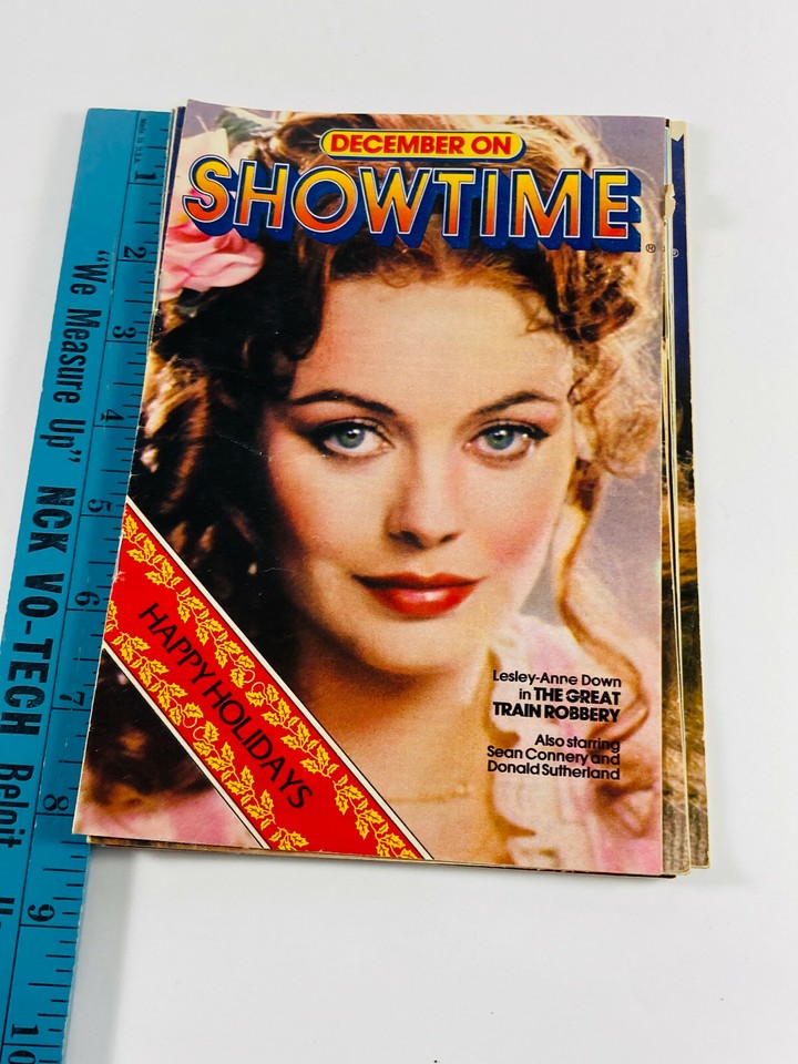 Lot (x9) TV Guide Showtime Schedule Magazines 1970's NICE movies hbo | eBay