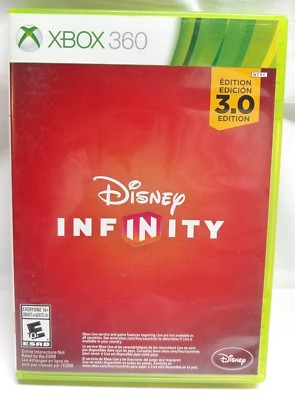 * Microsoft Xbox 360 Disney Infinity 3.0 Game Disc, Art Work, and Case ...