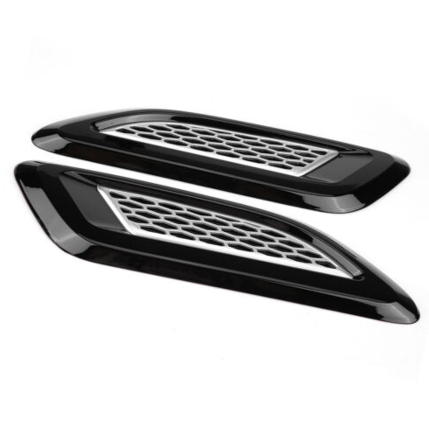 For LR Freelander 2 LR2 2008-2015 Glossy Black Engine Hood Fender Air ...