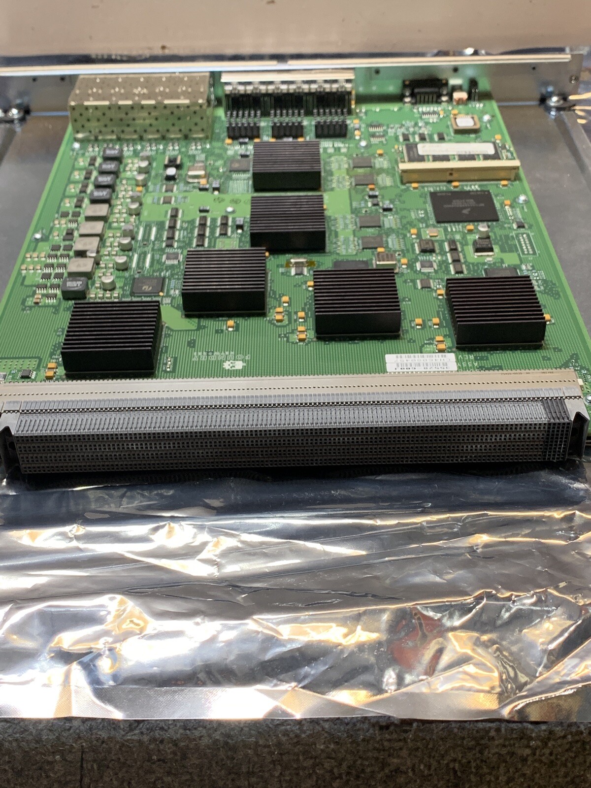 Brocade/Foundry 24 port SX-FI12GM-4 FastIron SuperX Management Module ...