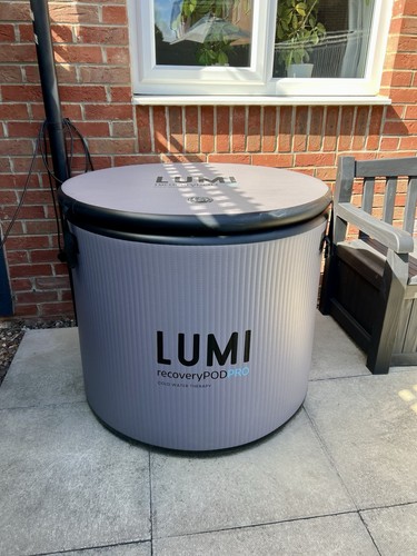 Lumi Recovery Pod Pro Ice Barrel with Box | Grey | Excellent Condition ...