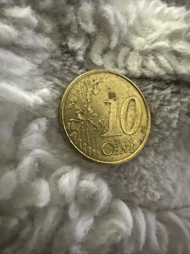 RARE 10 Cent Euro Coin France 1999 "RF" | eBay