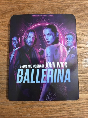 BALLERINA FROM THE WORLD OF JOHN WICK (4K UHD + BLU-RAY + DIGITAL) NEW SEALED | eBay