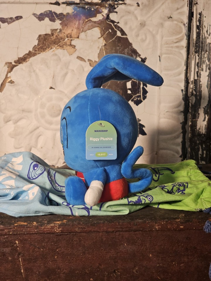 Riggy The Runky Plush By Makeship designed by danno | eBay