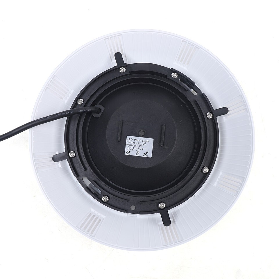 RGB Swimming Pool Lights 12V AC 54W ABS LED Spa Waterproof Lamp ...