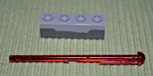1 ~ Spring Loaded Missile Launcher w/ RED Projectile ~ New ~ Lego Parts ...