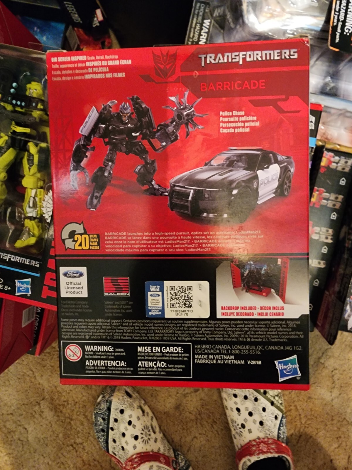 Hasbro Transformers Studio Series 28 Deluxe Class Barricade. New ...