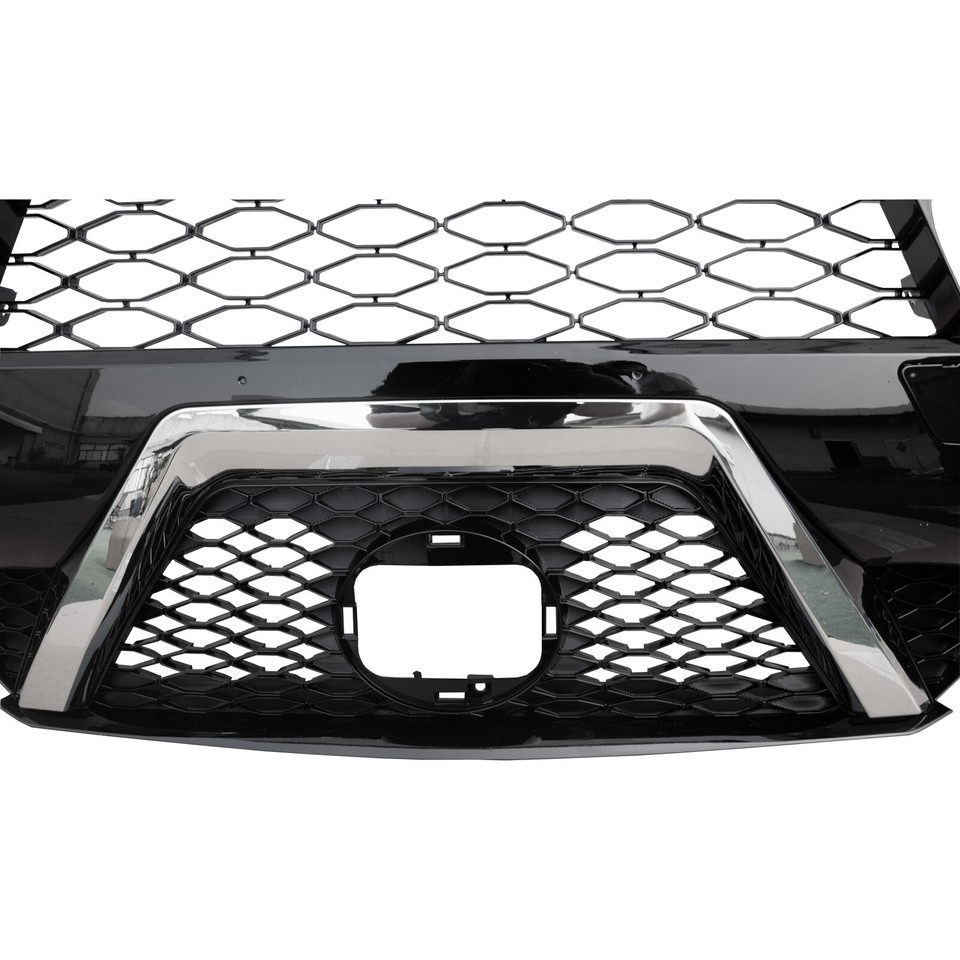 Front Bumper Upper Grille W/Chrome Trim 623109DJ0A For 2019-2023 Nissan ...